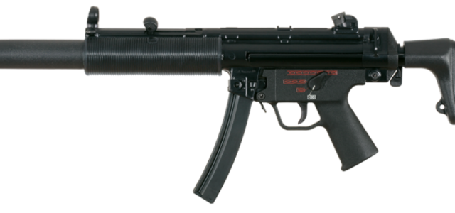 El subfusil MP5 con supresor integrado de Heckler & Koch no suena más ...