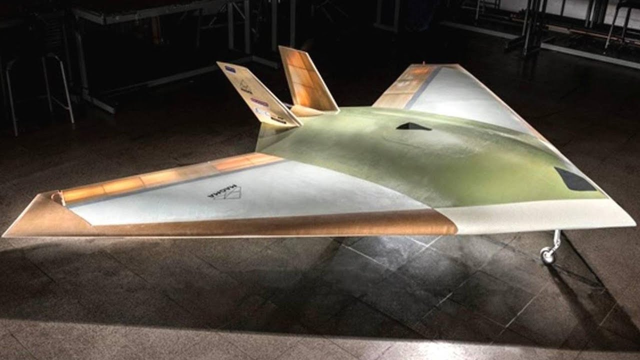 Nuevo dron sin superficies móviles de control. El MAGMA de BAE Systems ...