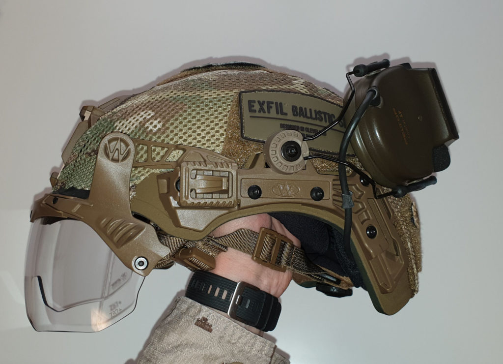 Casco blindado EXFIL Ballistic SL de Team Wendy: más ligero y cómodo ...